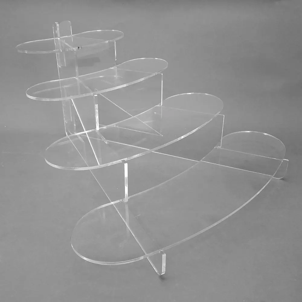 Wholesale Custom Transparent Acrylic Cupcake Stand