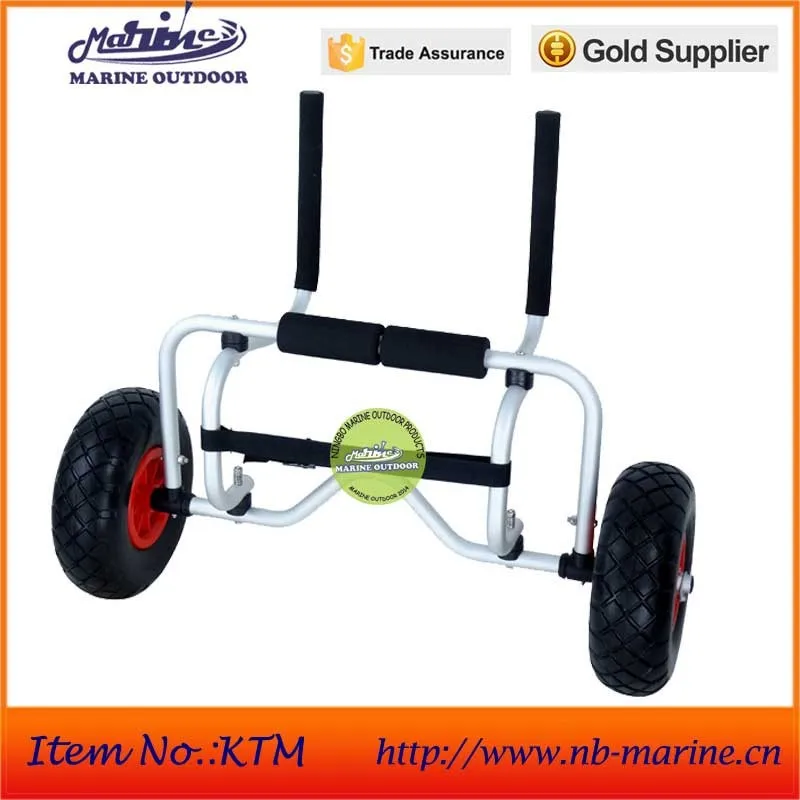 Aluminum boat trailer, boat tool trolley, sea boat trailer cart ...