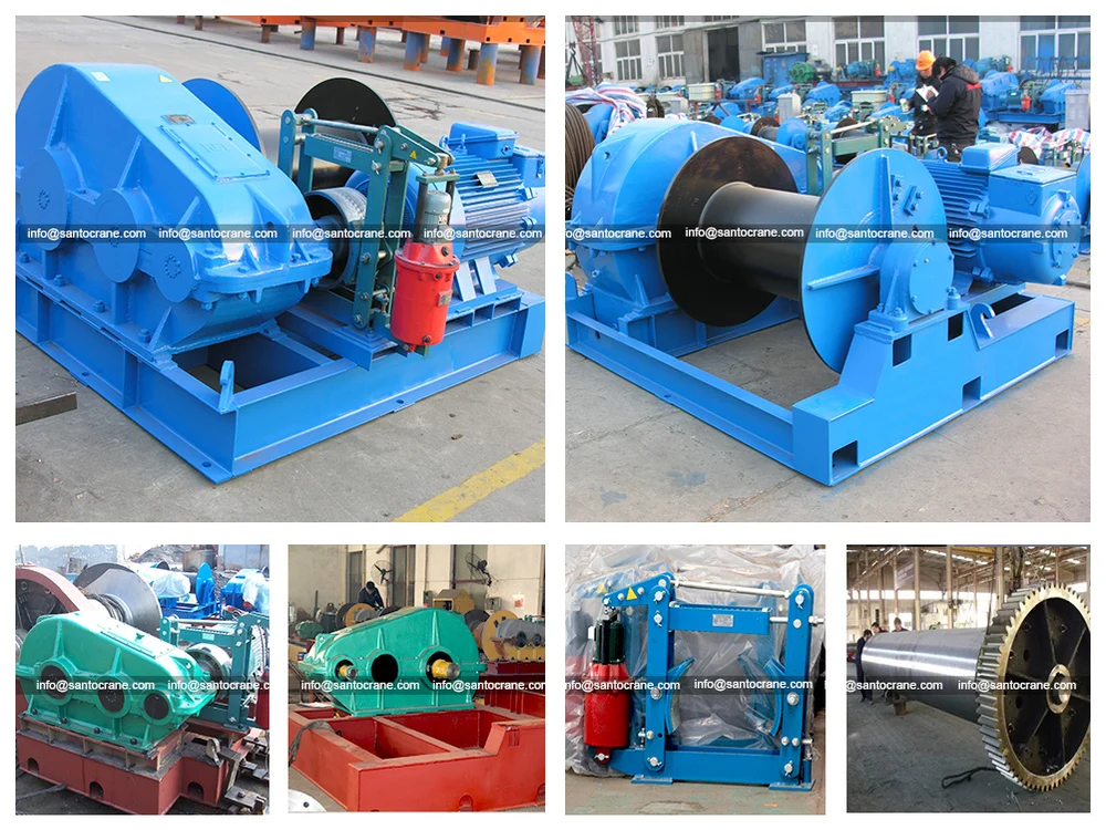 Electric Blast Furnace Skip Winch - Santo Quality