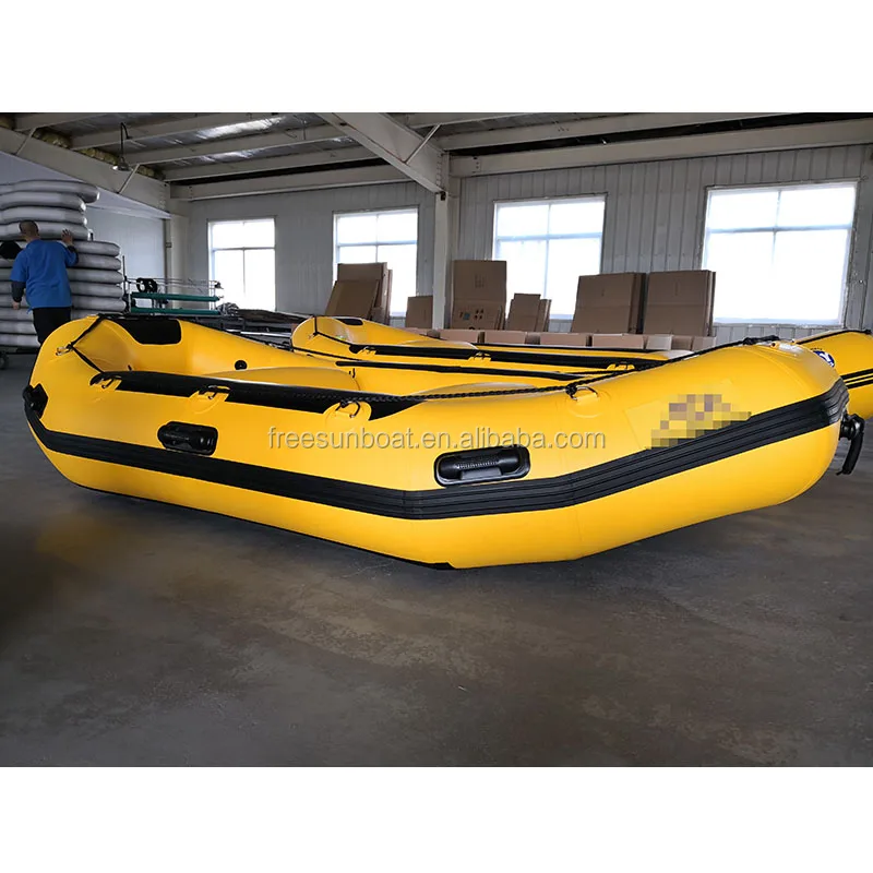 Self-bailing Whitewater Raft - Durable & Versatile Boat