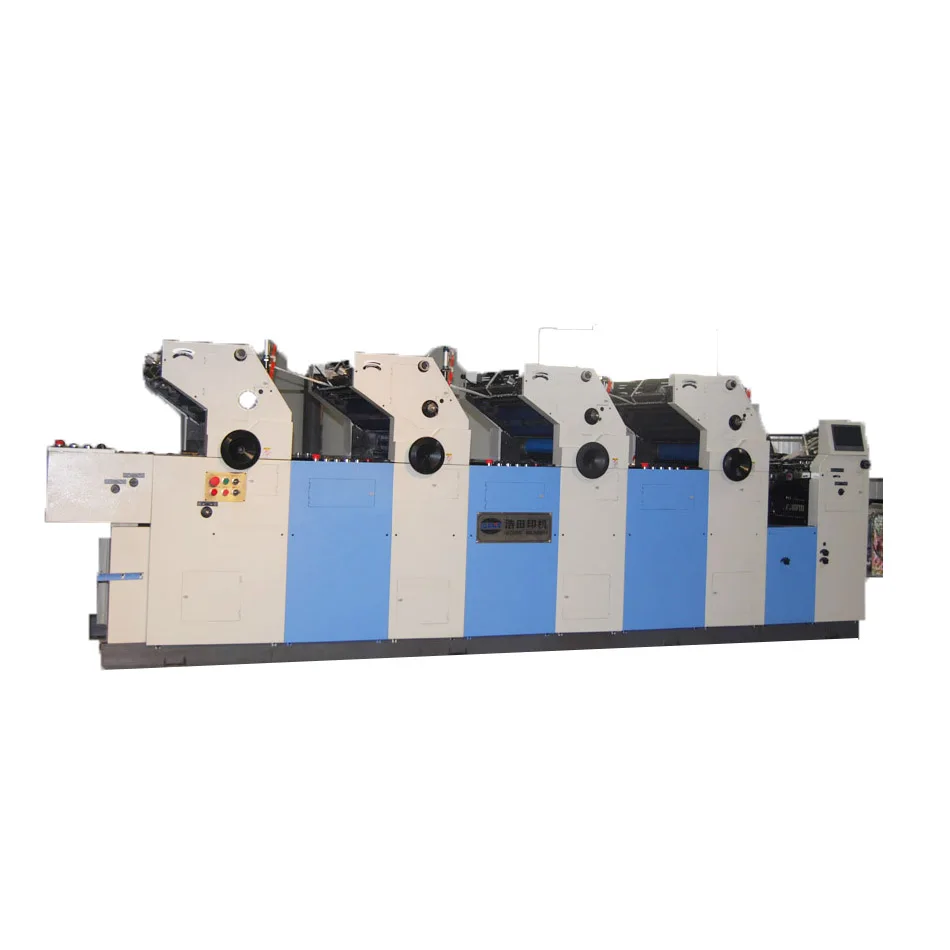 HT462II 4 Color Offset Printing Machine Price Multicolor Offset Printer ...