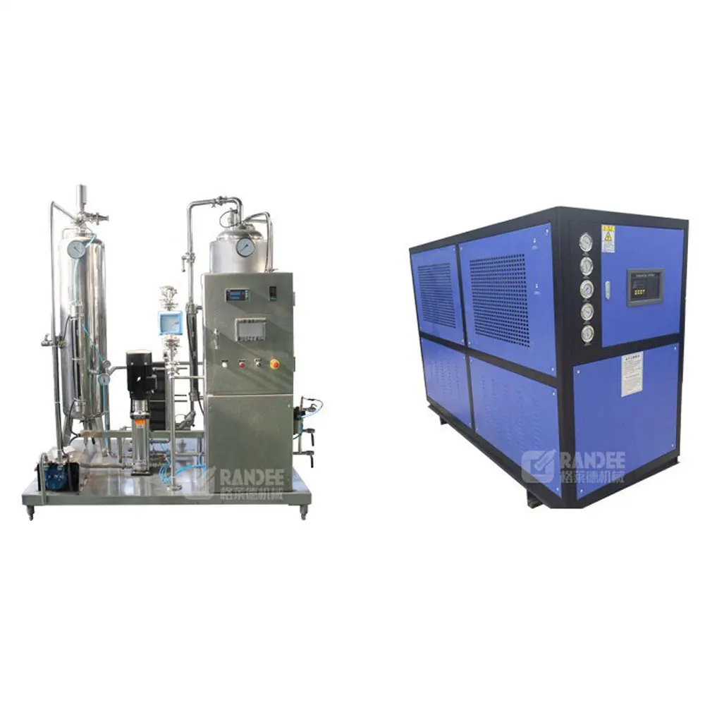 High Quality Industrial Commercial Water Chiller System For Carbonated ...