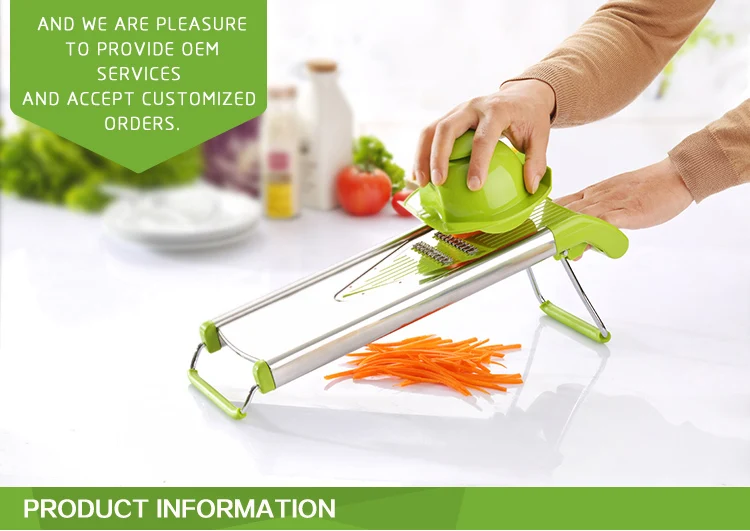 Manual Food Processor 5 Blades Cheese Grater Rotary Grater Handle ...