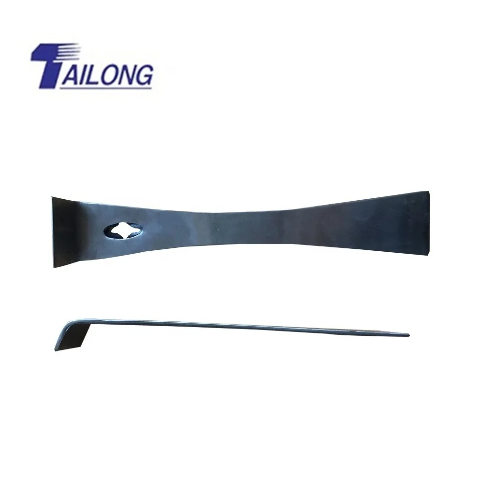 Heavy-duty Flat Pry Bar Integrated Nail Puller Steel Claw Bar Curved ...