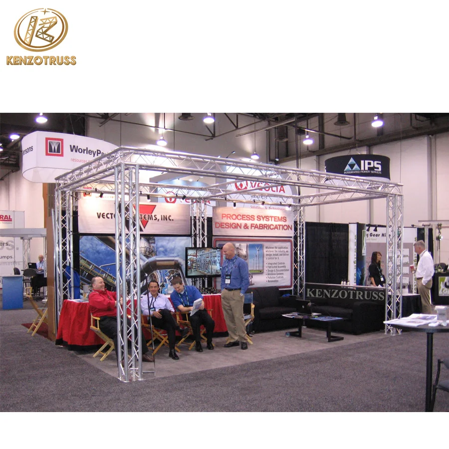 Aluminum Truss System Trade Show Booth Truss Display Exhibition Truss ...