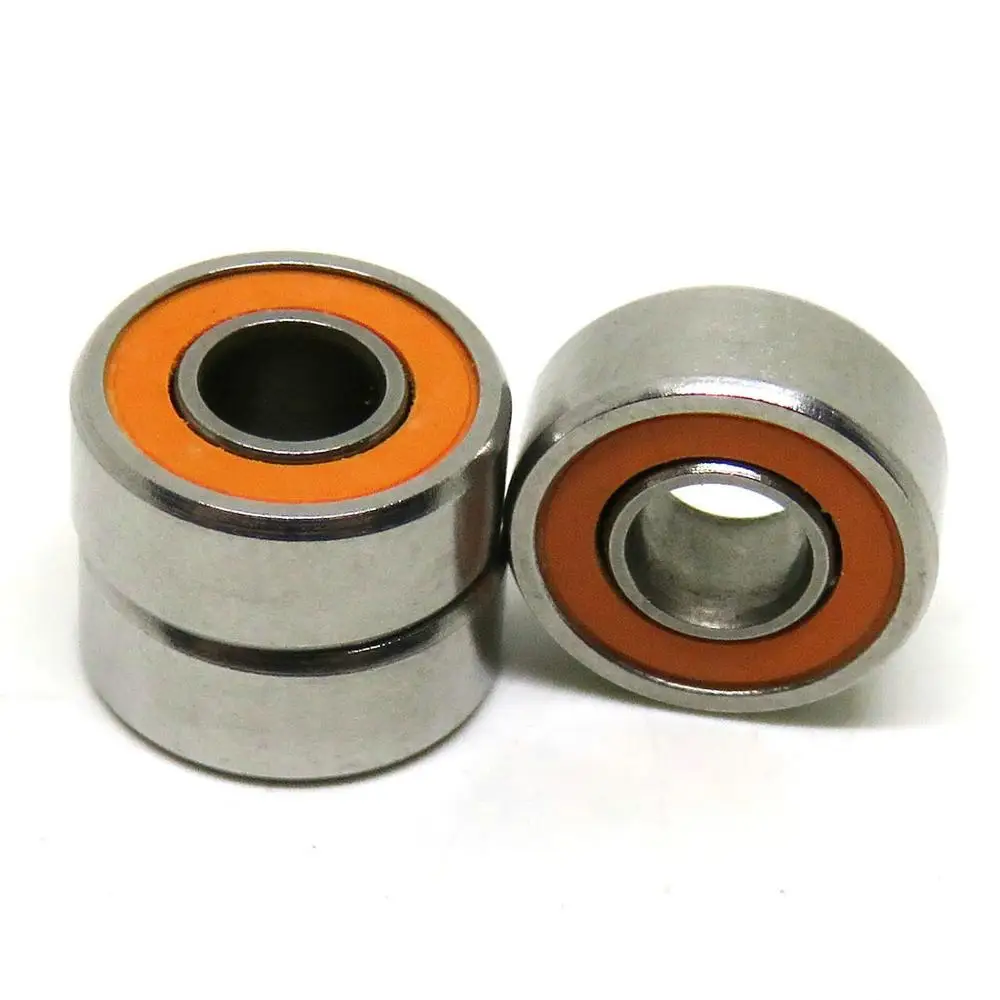 10個 S693-2RS 3x8X4mm ステンレススチールベアリング ABEC-7 693RS 防錆ベアリング 693 ボールベア 10 個 ...