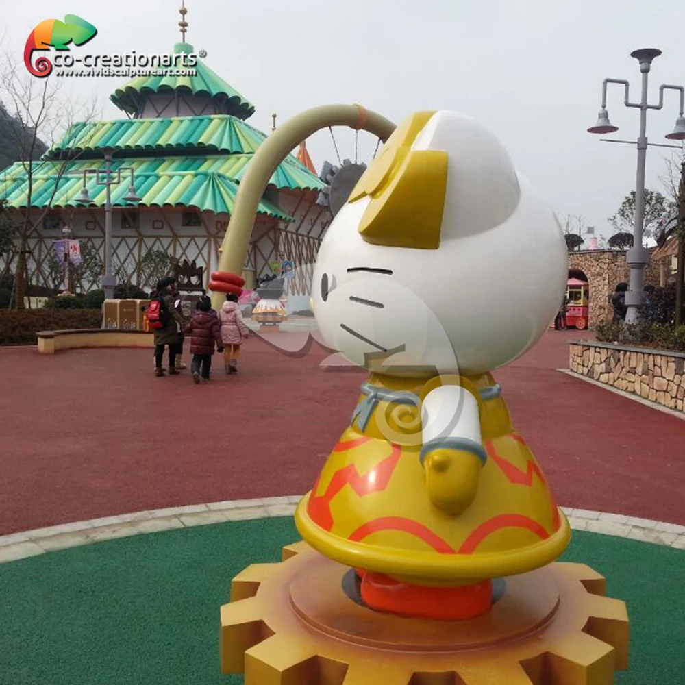 Custom decorative fiberglass cartoon character statue| Alibaba.com