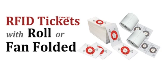 Disposable Customized Paper Rfid Entrance Ticket For Interest,Event,Bus ...