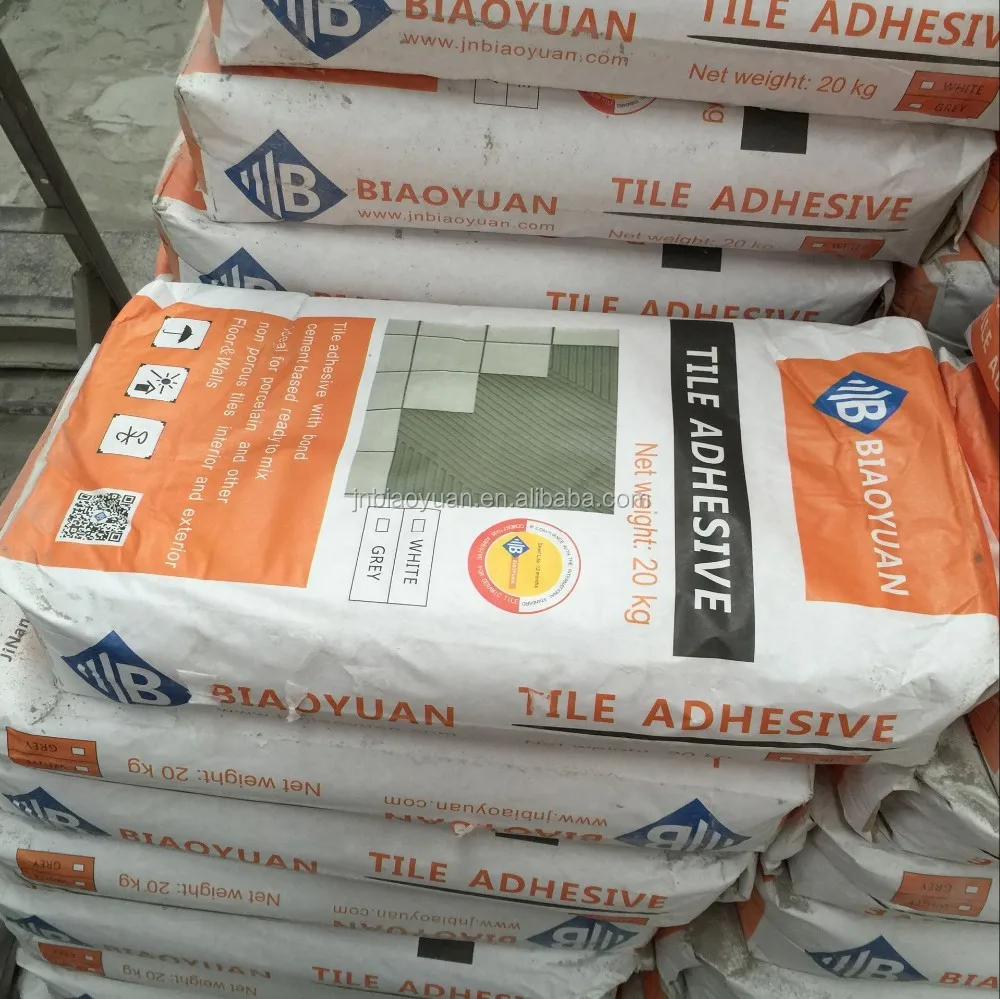 Big Tiles C2TES1 Tile Adhesive Cement-Based High-Performance Flexible ...