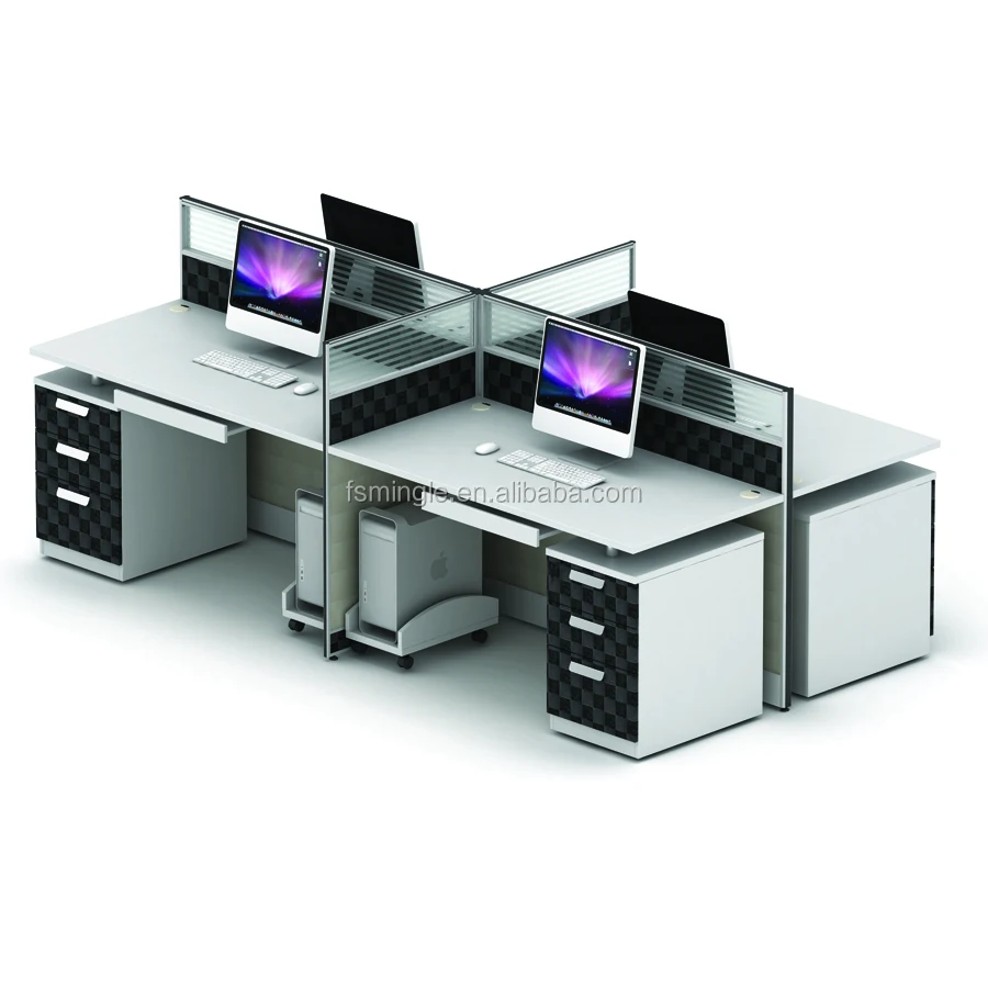 Poste De Travail Modulaire De Bureau Partition Pour Le Personnel De ...