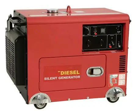 50HZ 5kva 5kw Portable Silent Diesel Generator, View 5kva 5kw, Koop ...