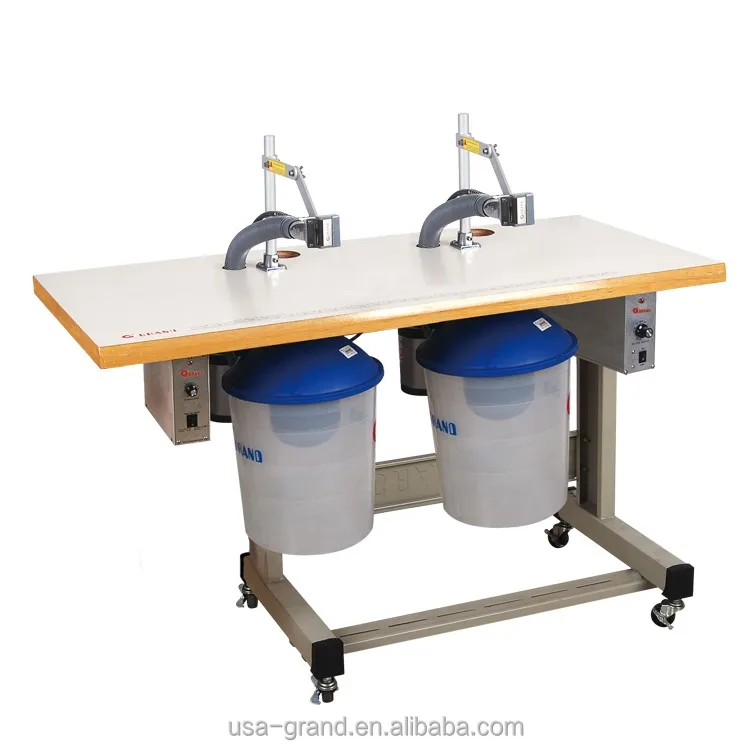 Brushless Suction Double Heads Table Style Thread Trimmer Machine ...