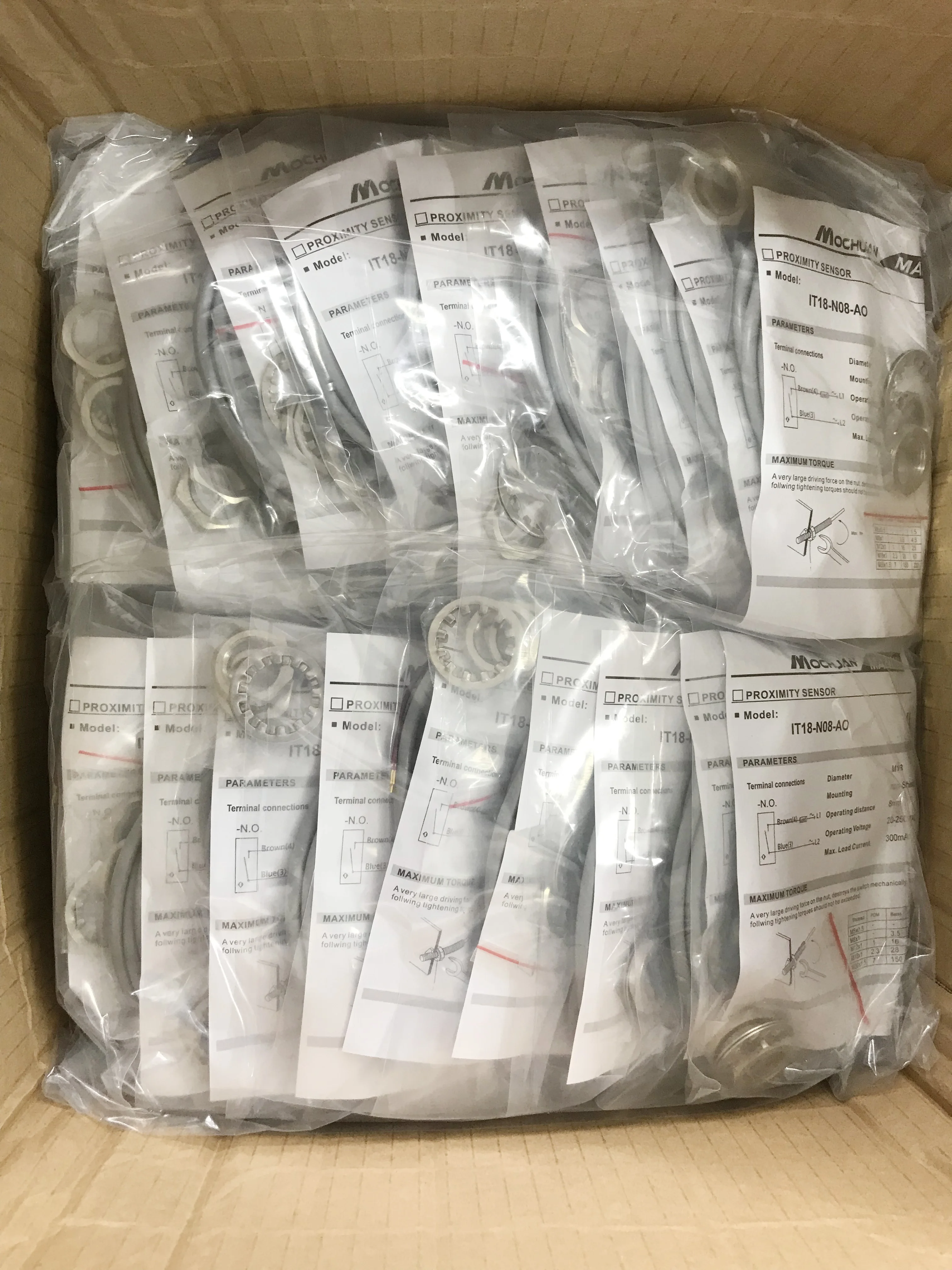 Smallest M8 Plastic Detector Sensor Capacitive Proximity Sensor - Buy ...