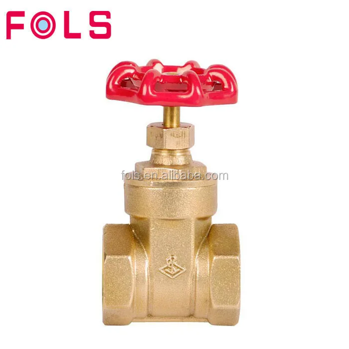 Factory handwheel high pressure Internal thread bronze 4" brass gate ...