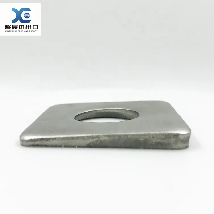 Square Taper Washers A2 Or A4 Stainless Steel Din 434 & 435 Sizes M8 Up To M24 - Buy Ss304 ...