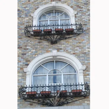 Decorative Wrought Iron Window Grill Design Iron Window Guard - Buy ...
