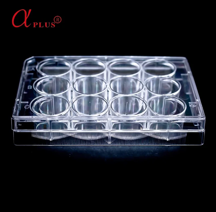 Medical Lab Supplier Sterile Alpha Plus 12well Plate Clear Pseudo ...