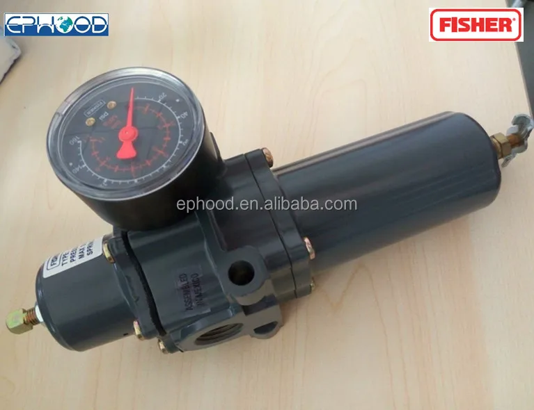 Fisher 67DFR regulador reductor de presión con filtro| Alibaba.com