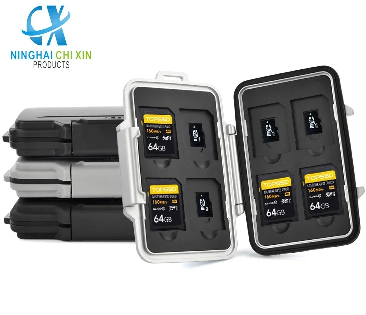 Memory Card Case Clip Memory Card Hard Case Professional Waterproof ...