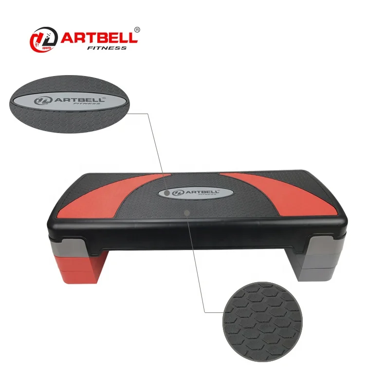 3 Levels Height Adjustable Aerobic Step For Gym Platform Exercise Board ...