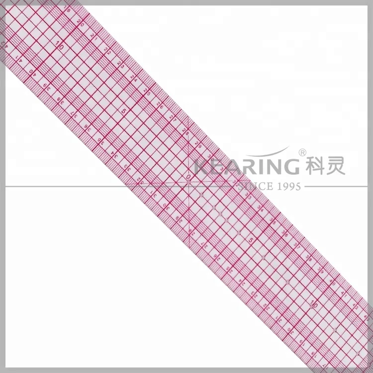 Kearing Flexible Plastic Pattern Making Grading Ruler Metric 60cm ...