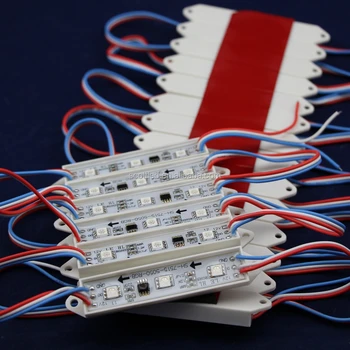 Smart / Pixel Rgb Led Rectangle Module / 12v 2811 / 6" Spacing - Buy ...