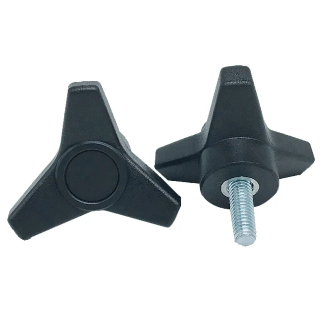 Three-arm Lobe Knob Rotary Knob Female and Male Reinforced Nylon ...