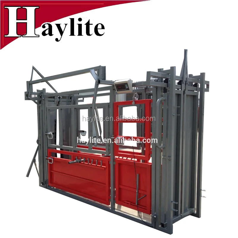 Heavy Duty Galvanised Steel Cattle Squeeze Chute| Alibaba.com