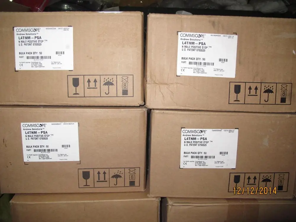 Andrew 1/2 Flex Cable Connector L4tnm-psa Type N Male Positive For 1/2 ...