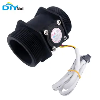 Diymall Dn50 G2" Water Flow Sensor Turbine Flow Meter Hall Effect ...
