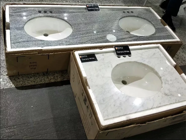 White Onyx Jade Stone Counter Basin Round Lavabo Natural Marble Stone ...