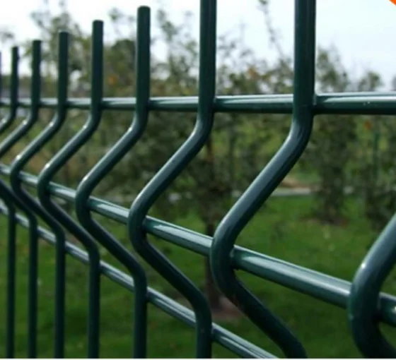 High Quality 3d Curved Triangle Curved Welded Mesh Fence For Garden ...
