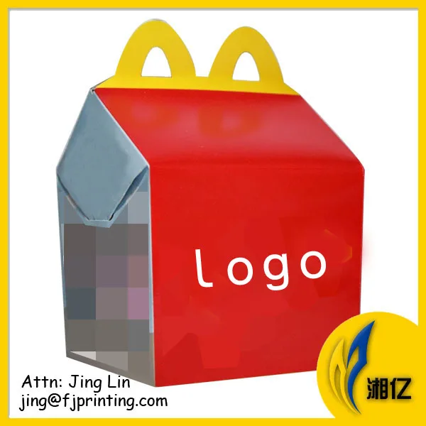 Mcdonalds Happy Meal Box Sad