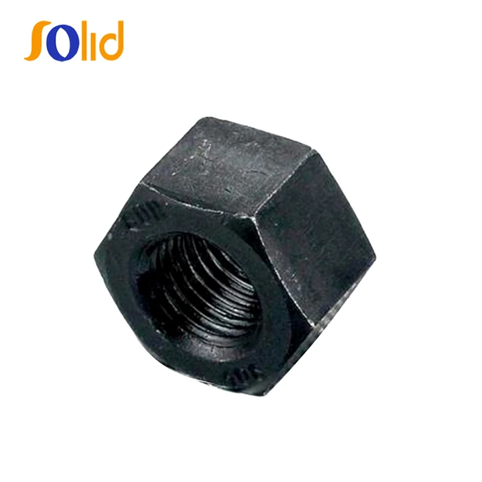 Din934-cabeza Hexagonal De Acero Al Carbono,Tuerca Alta,Grado 4,8,8,8 ...