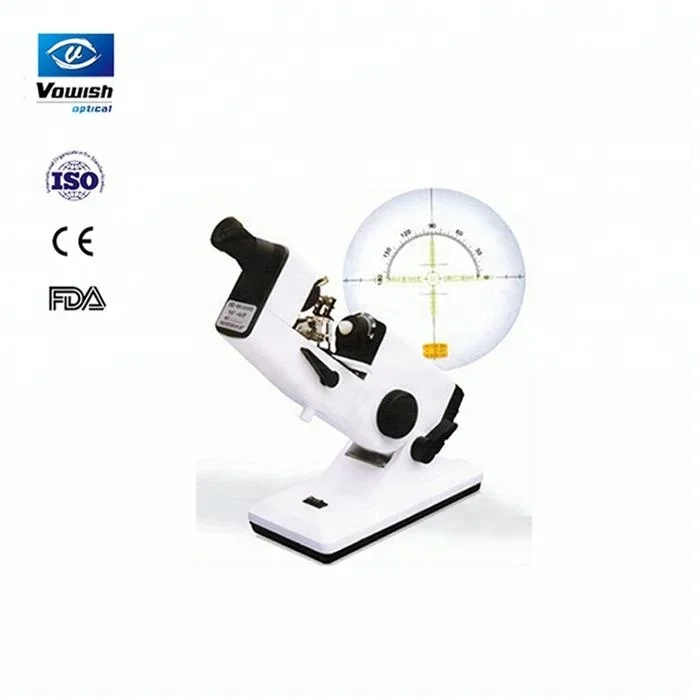 NJC-6A Classic Manual Lensmeter Optical Focimeter Internal Reading with ...