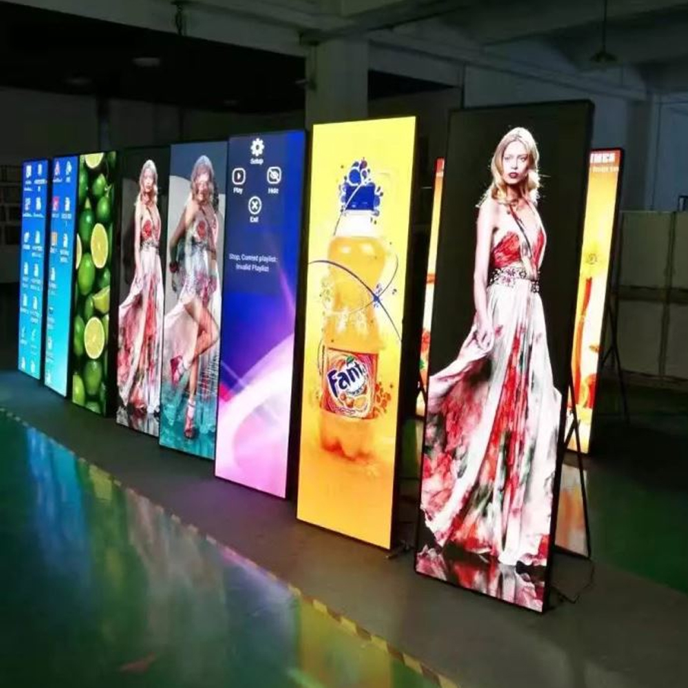 Indoor Led Digital Poster Led Screen P1.8 P2.5mm Outdoor Mirror Led ...