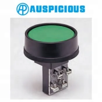 30mm Big Mushroom Head Momentary Push Button Switch With Guard Ring ...