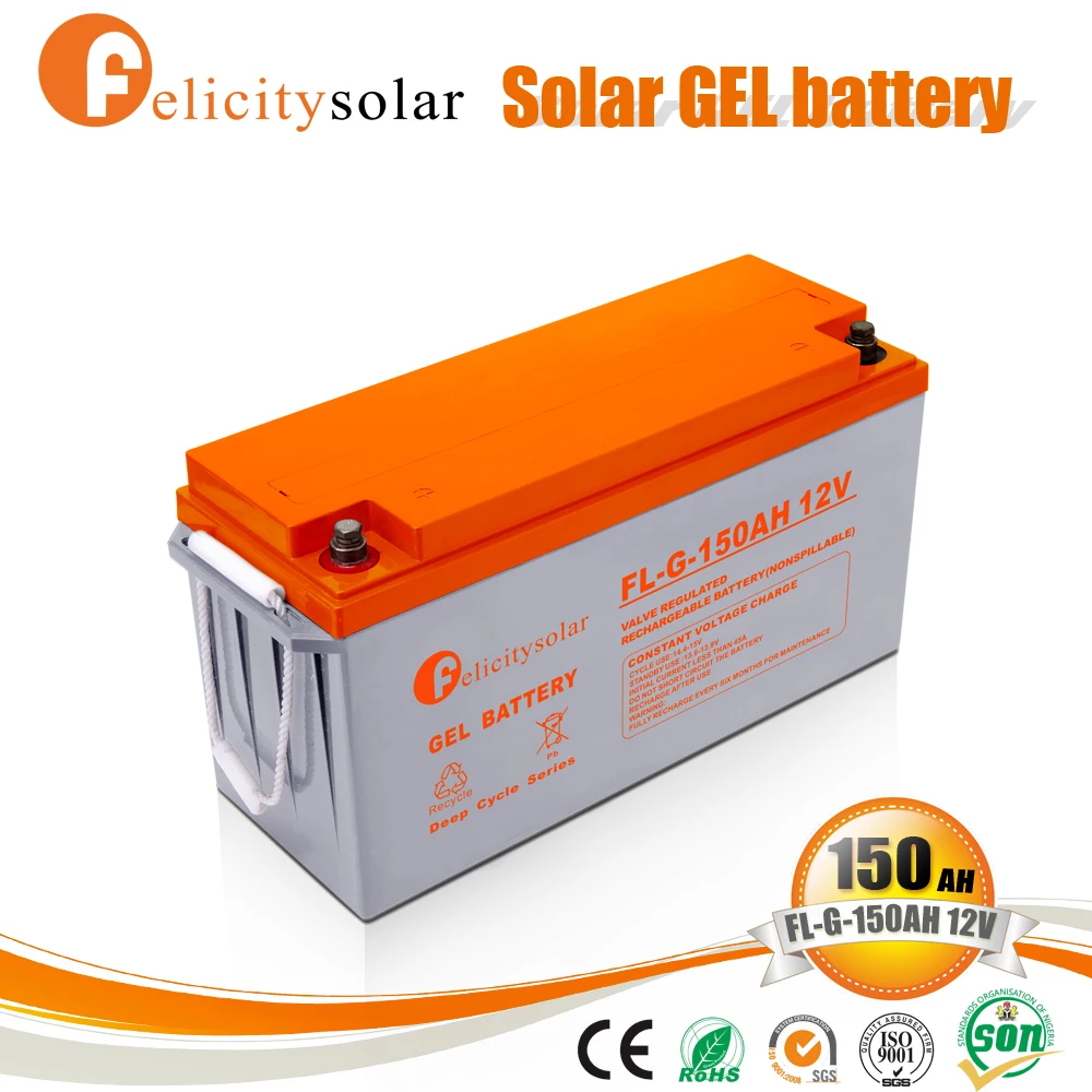 Felicity Solar Lead Acid Battery - 12V, 150ah, 6000 Cycles