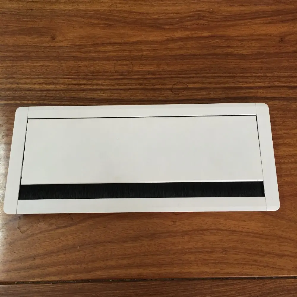 Soft-closing Office Desk Aluminum Alloy Zinc Alloy Cover
