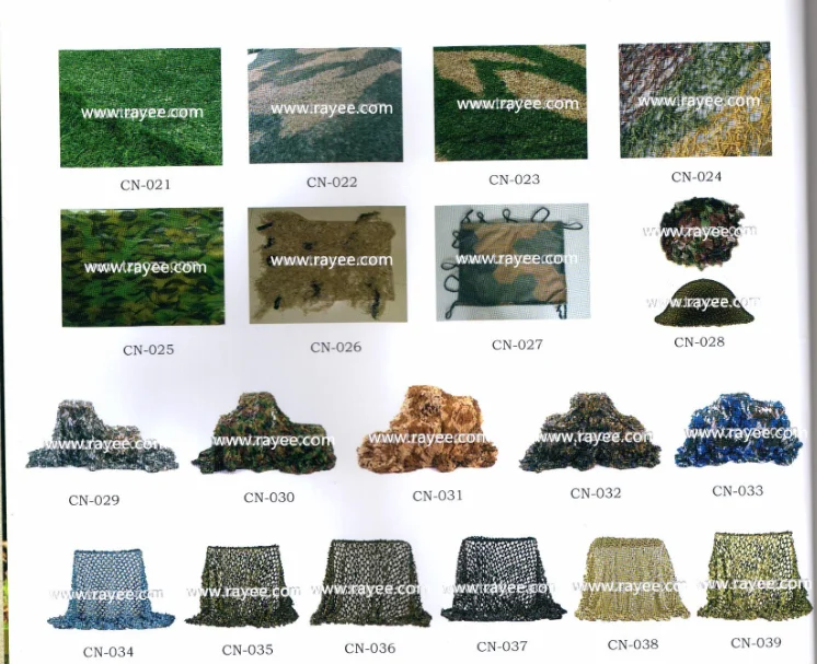 Easy to Disappear Filets De Camouflage Bleu 3d Camouflage Fabric Light Weight Camouflage Netting ...