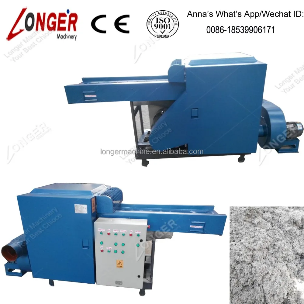 Fabric/Textile Waste/Cloth/Fiber/Glass Fiber Cutting Machine for sale ...