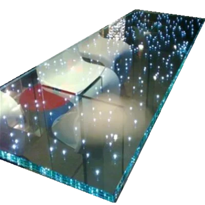 LED Laminated Glass for Table,partition,stair,curtain Wall,floor ...