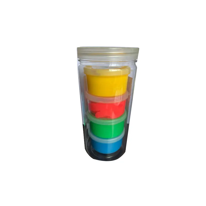 4 Pack Hand Exercise Therapy Putty,Color Coded Different Resistances ...