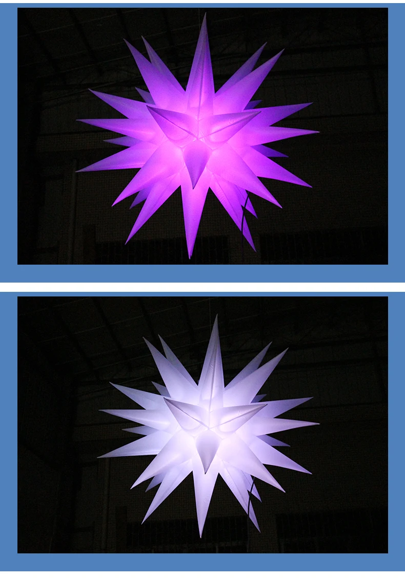 Custom Inflatable Led Stars Beautiful Led Inflatable Decoration ...