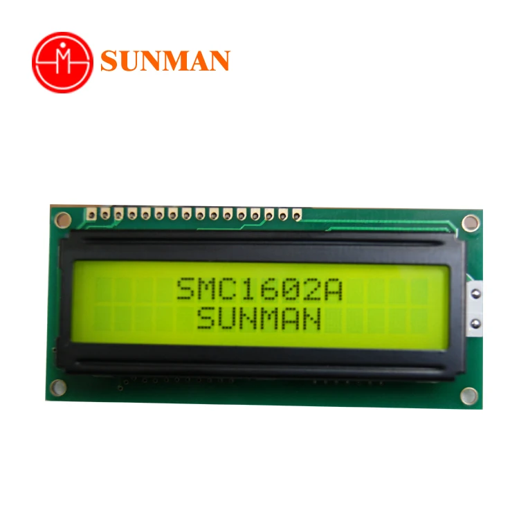 16x2 Módulo De Display Lcd Alfanumérico - Buy Módulo De Pantalla Lcd ...