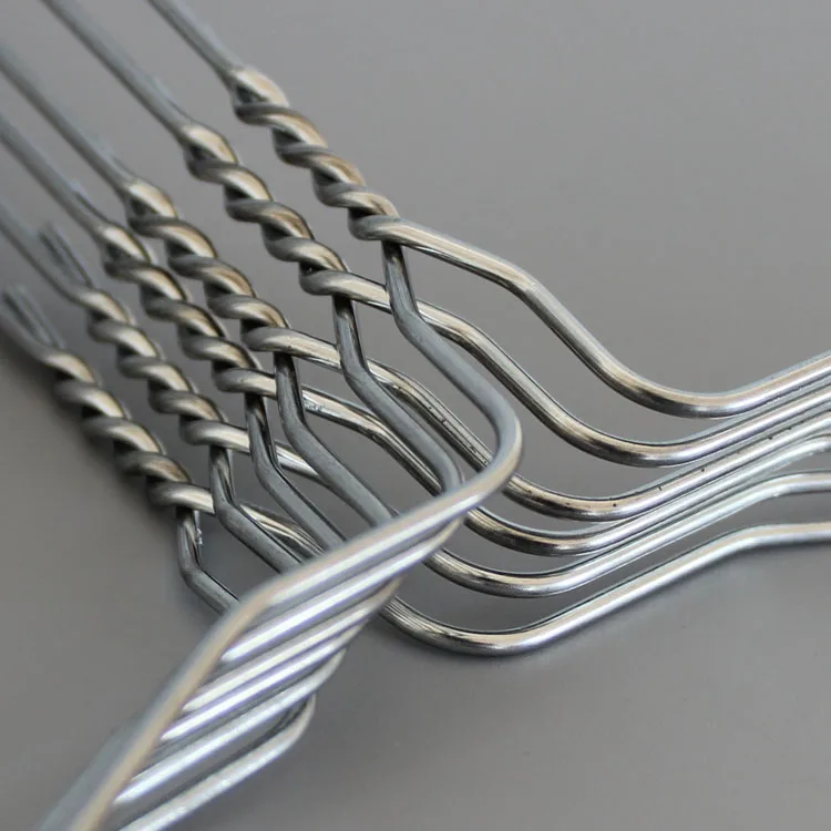 ISO Factory Laundry Garment Steel Metal Gi Wire Dry Cleaning Clothes ...