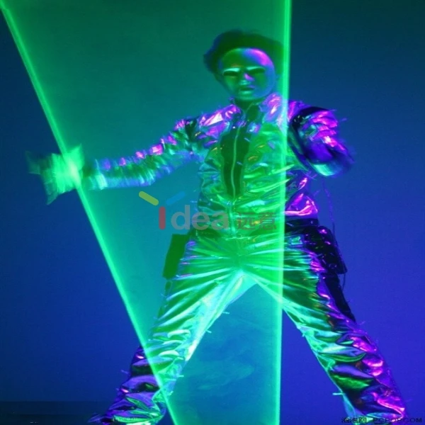 5W Green Laserman Dancing Light Show - 50000 Hours Lifespan