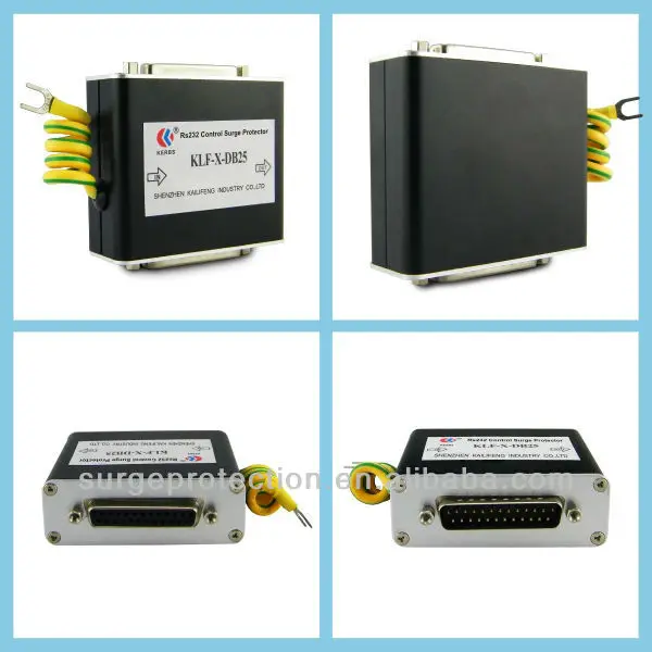 CE Passed Signal Line SPD DB15 RS232 Surge Protector