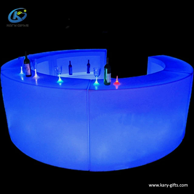 Alibaba.com: Commercial Modern Bar Glow Round Circle LED Bar Counter ...