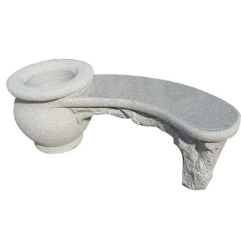 Antique Long Granite Stone Garden Bench - Buy Stone Garden Bench ...